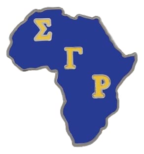 Sigma Gamma Rho Greek Africa Lapel Pin