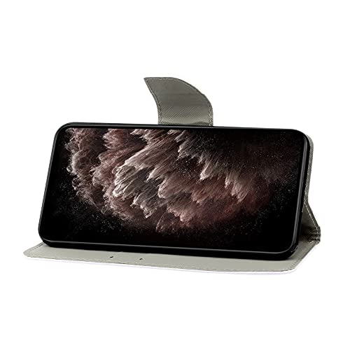 MTQLX Wallet Case for Oppo Reno 6 PRO Plus 5G Premium Luxury Flower Pattern Woman PU Leather Wallet Case with [Kickstand][Wrist Strap],for Oppo Reno 6 PRO Plus 5G (#06)