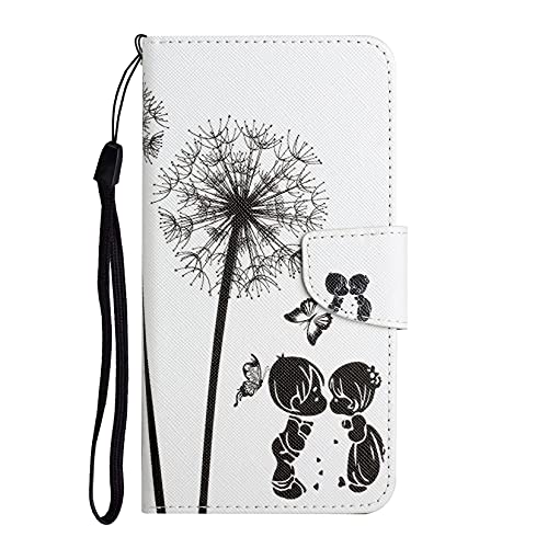 MTQLX Wallet Case for Oppo Reno 6 PRO Plus 5G Premium Luxury Flower Pattern Woman PU Leather Wallet Case with [Kickstand][Wrist Strap],for Oppo Reno 6 PRO Plus 5G (#06)