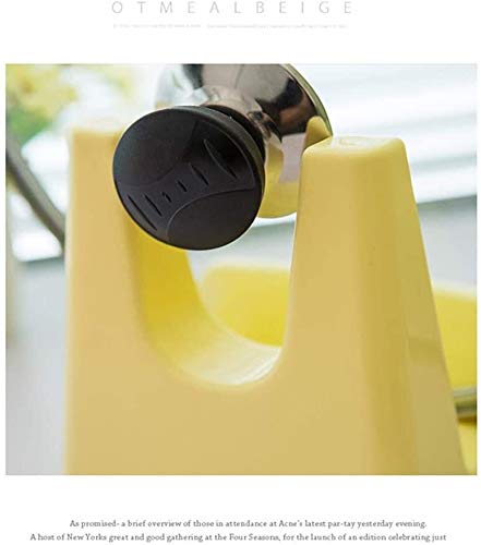 DRNKS Spoon Pot Cover Shelf Cooking Storage Kitchen Decoration Tool Bracket Rack-Drainer Shelf Pot lid Cover Shelf Suitable for Kitchen