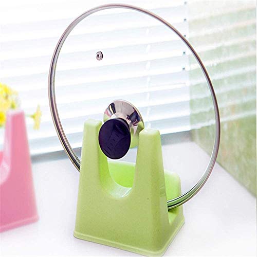 DRNKS Spoon Pot Cover Shelf Cooking Storage Kitchen Decoration Tool Bracket Rack-Drainer Shelf Pot lid Cover Shelf Suitable for Kitchen