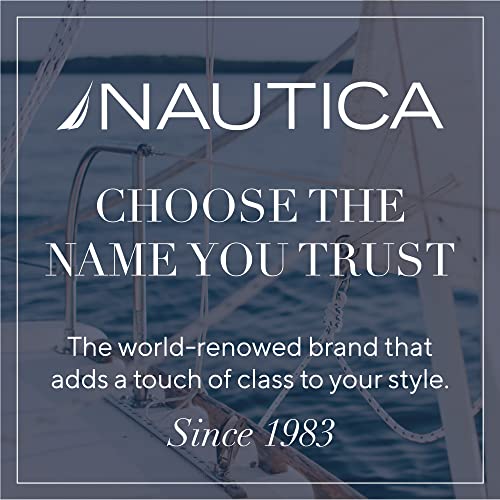 Nautica 2-Pack 3-Section Auto Open Umbrella - Sturdy Rainy Day Protection with Ergonomic Handle, 42โ of Coverage (Aqua + Navy Lettering)