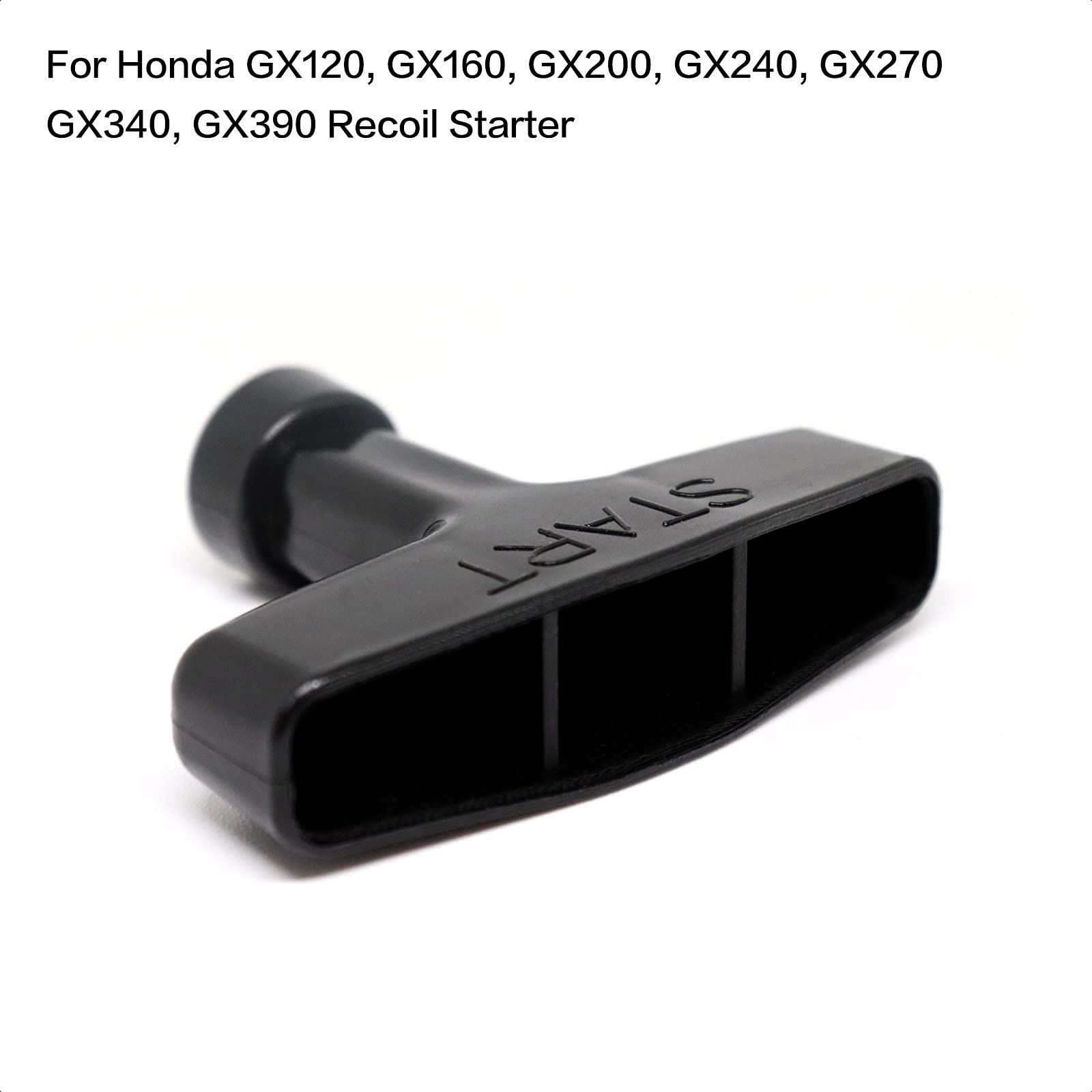 ALEOED 2 Pieces Recoil Handle Pull Starter for Honda GX120 GX160 GX200 GX240 GX270 GX340 GX390 Lawnmower Part Replacement
