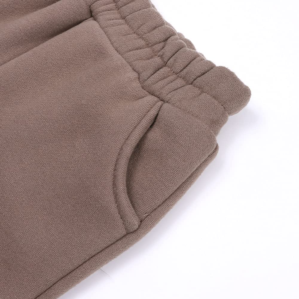MYGBCPJS Youth 2PCS Jogger Outfits Set Fleece Hooded + Sweatpants Boys Girls Athletic Sweatsuits Pullover Clothes