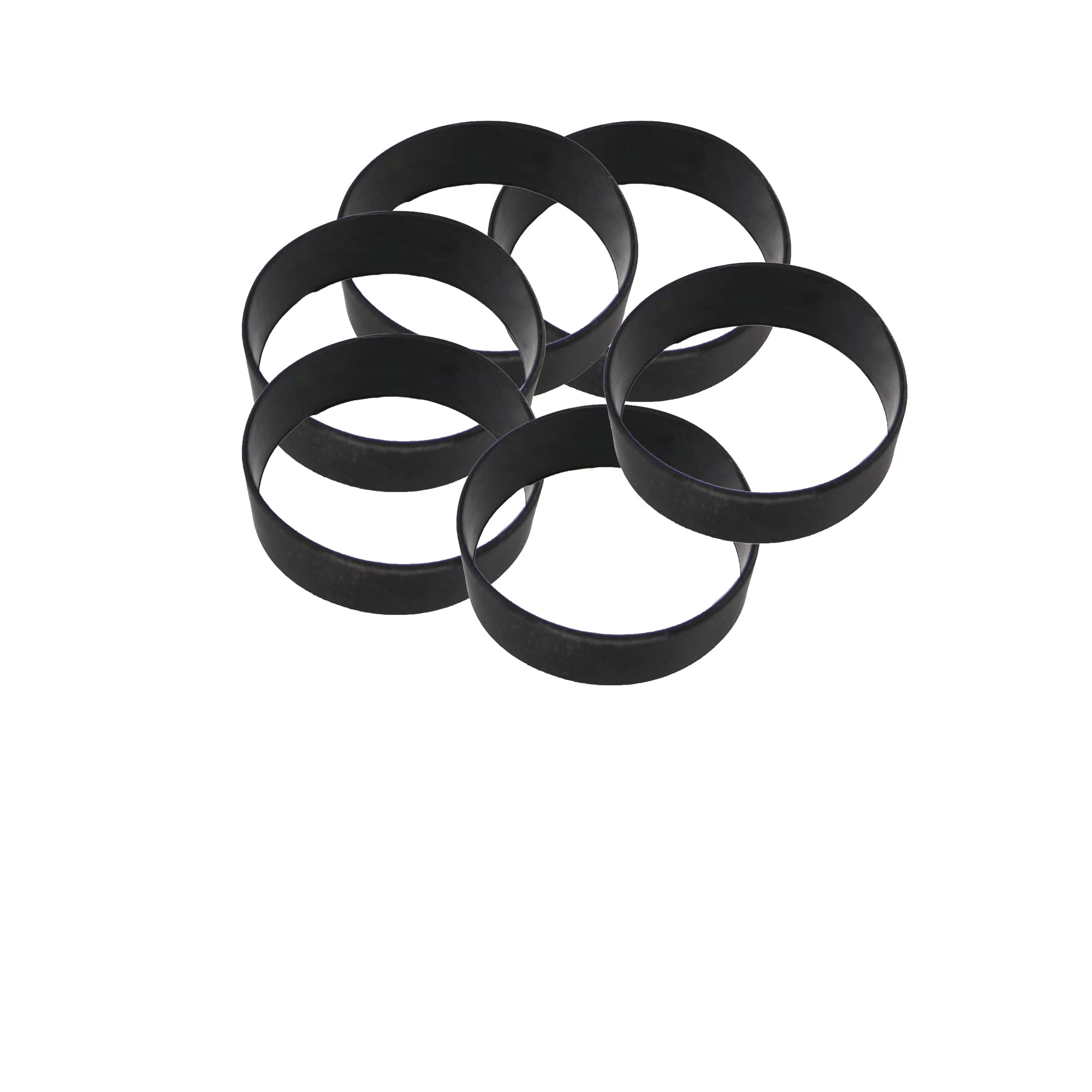 Dielianyi 7 Pcs Silicone Bands for Sublimation Tumbler Shrink Wrap Heat-Resistant Rubber Bands Paper Holder Ring Elastic Bands for Prevent Ghosting
