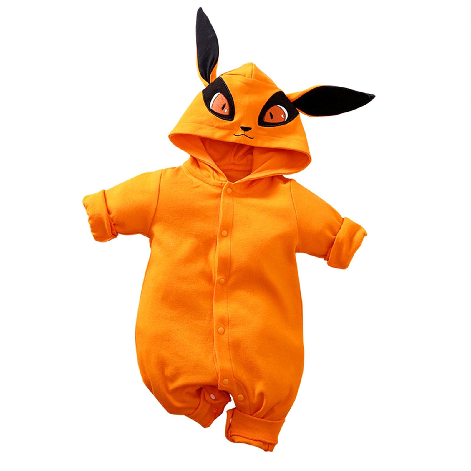RELABTABY Cute Baby Boy Girl Romper Newborn Anime Onesie Toddler Halloween Cosplay Jumpsuit Outfit Clothes