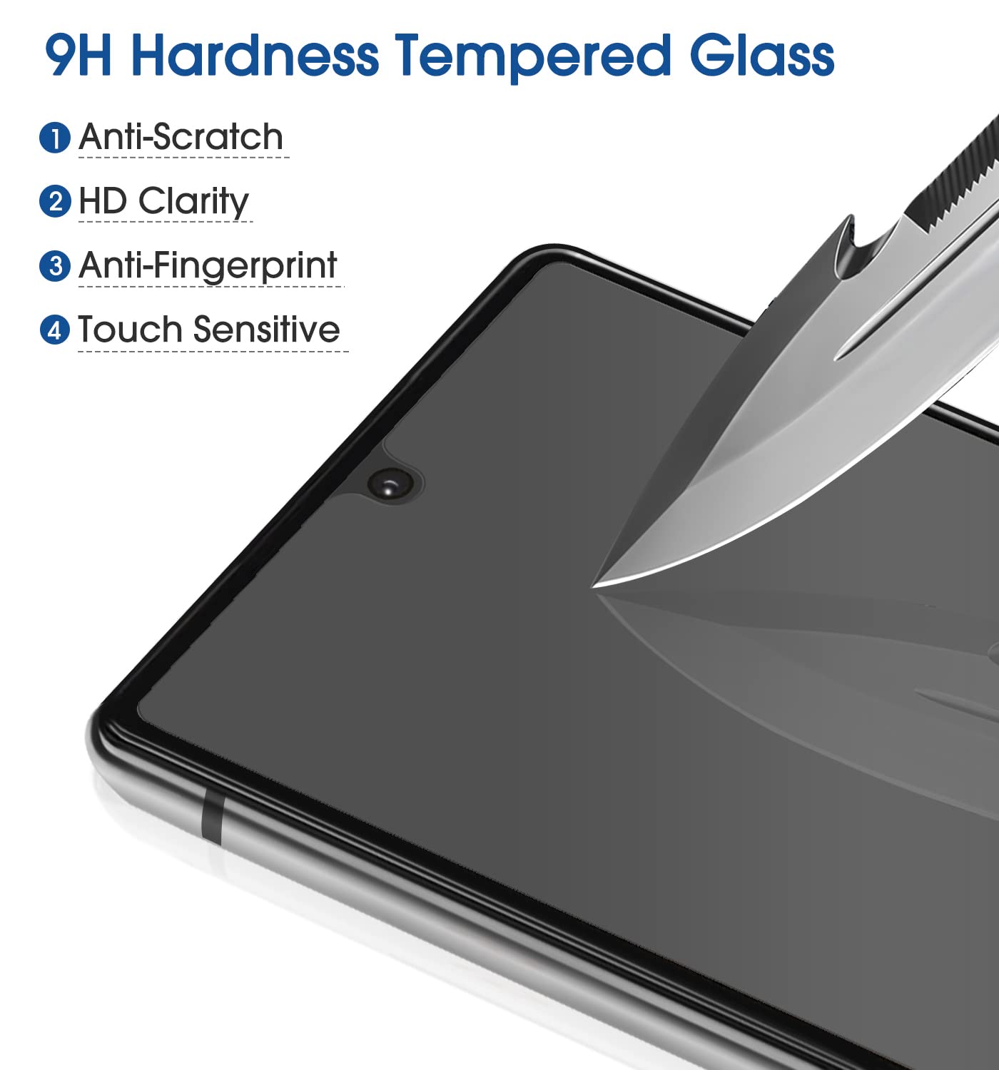 amFilm Screen Protector for Google Pixel 6, 0.26mm Thickness HD Clear, Anti-Scratch Bubbles-Free, Tempered Glass, 3 Pack
