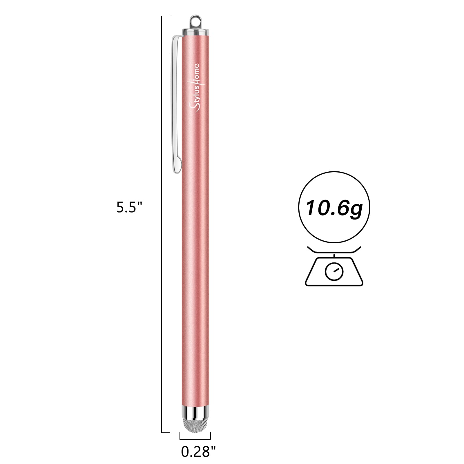 StylusHome Replacement Fiber Tips 8 Pcs for StylusHome 7MM Fiber Stylus Pens Only