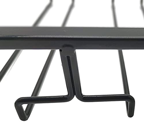 Wine Glass Shelf, Upside-down Home Goblet Iron Art Shelf, Wine Glass Hanging Storage Rack (3 Rows,Black)