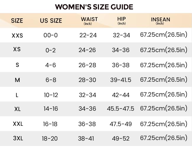 Aoxjox High Waisted Workout Leggings for Women Trinity Yoga Pants 26.5" (Black, Small)