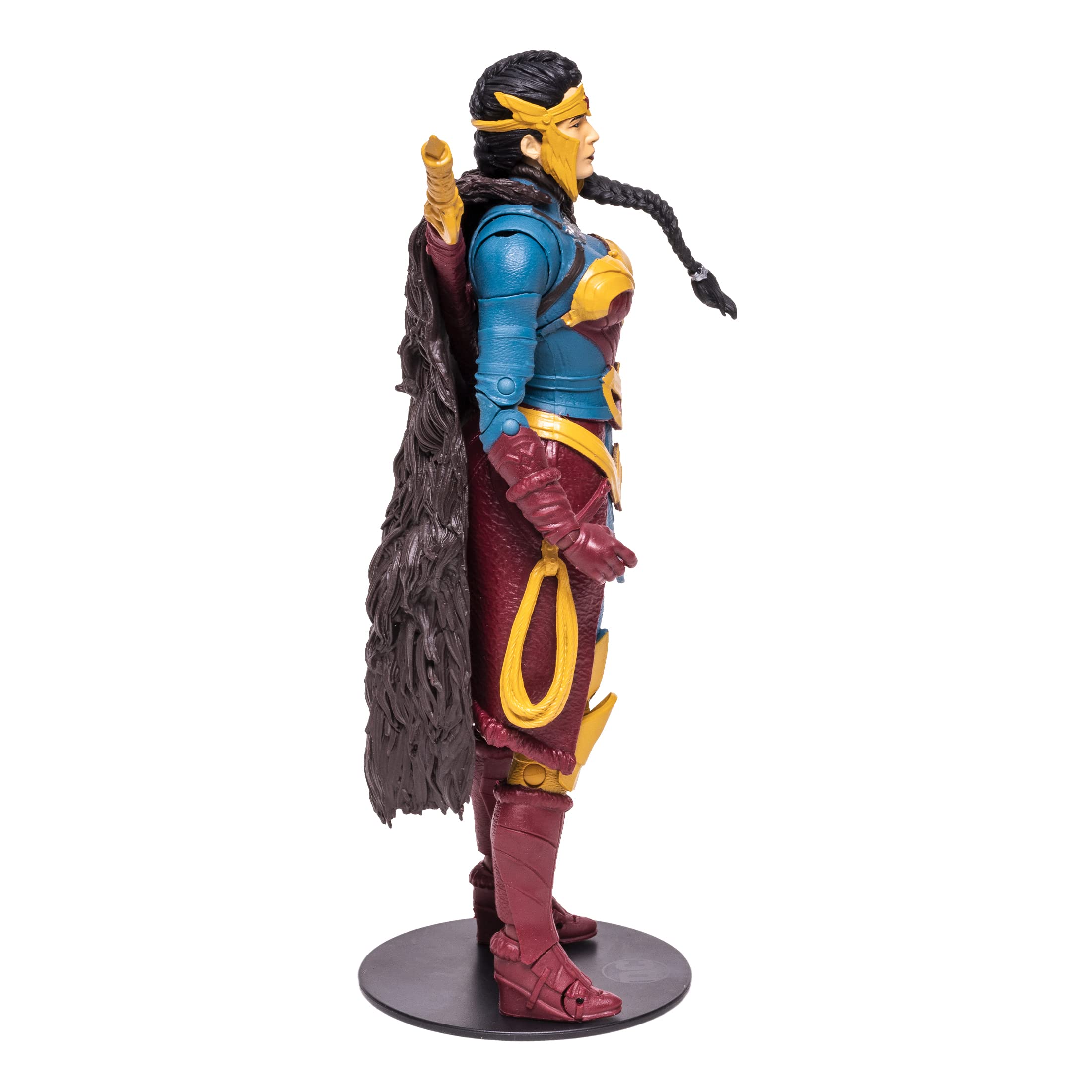 McFarlane Toys DC Multiverse Wonder Woman Endless Winter 7" Action Figure with Build-A Frost King Piece and Accessories