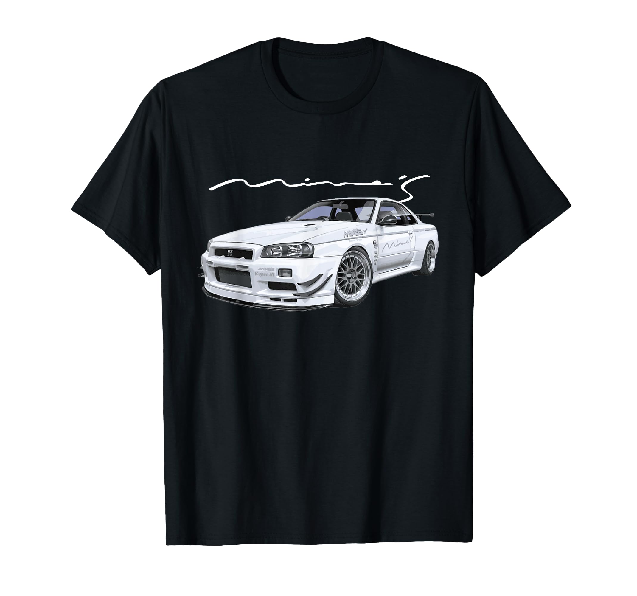 JDM CAR R34 V-SPEC II RB26 Skyline Mine’s V-Spec N1 T-Shirt