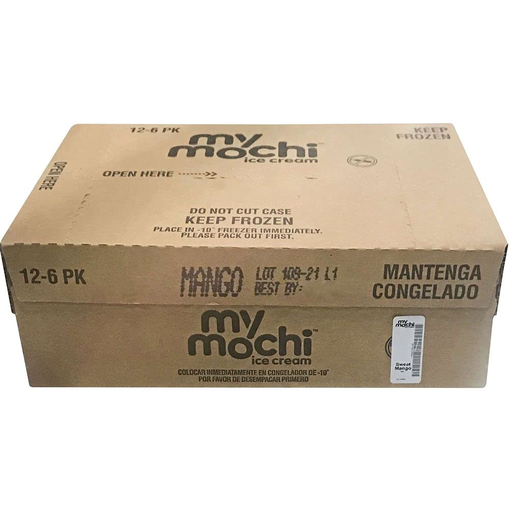 My Mochi Sweet Mango Ice Cream, 9.1 Ounce - 12 per case.