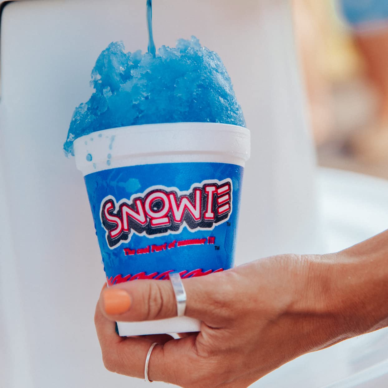 Snowie Shaved Ice Snow Cone Flavor Concentrate- Pint - Lemon Lime