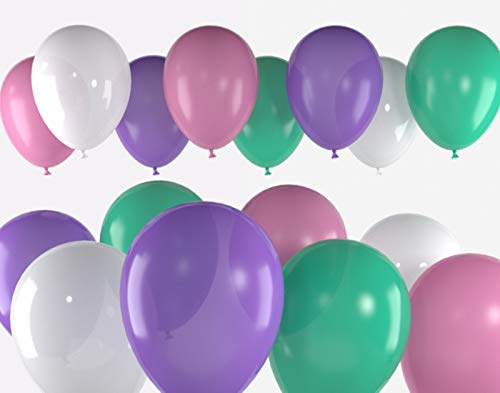 Mermaid theme party latex balloons decoration flavor (mermaid 3, 9)