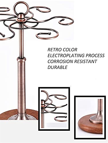 Wine Glass Shelf, Upside-down Home Goblet Iron Art Shelf, Wine Glass Hanging Storage Rack