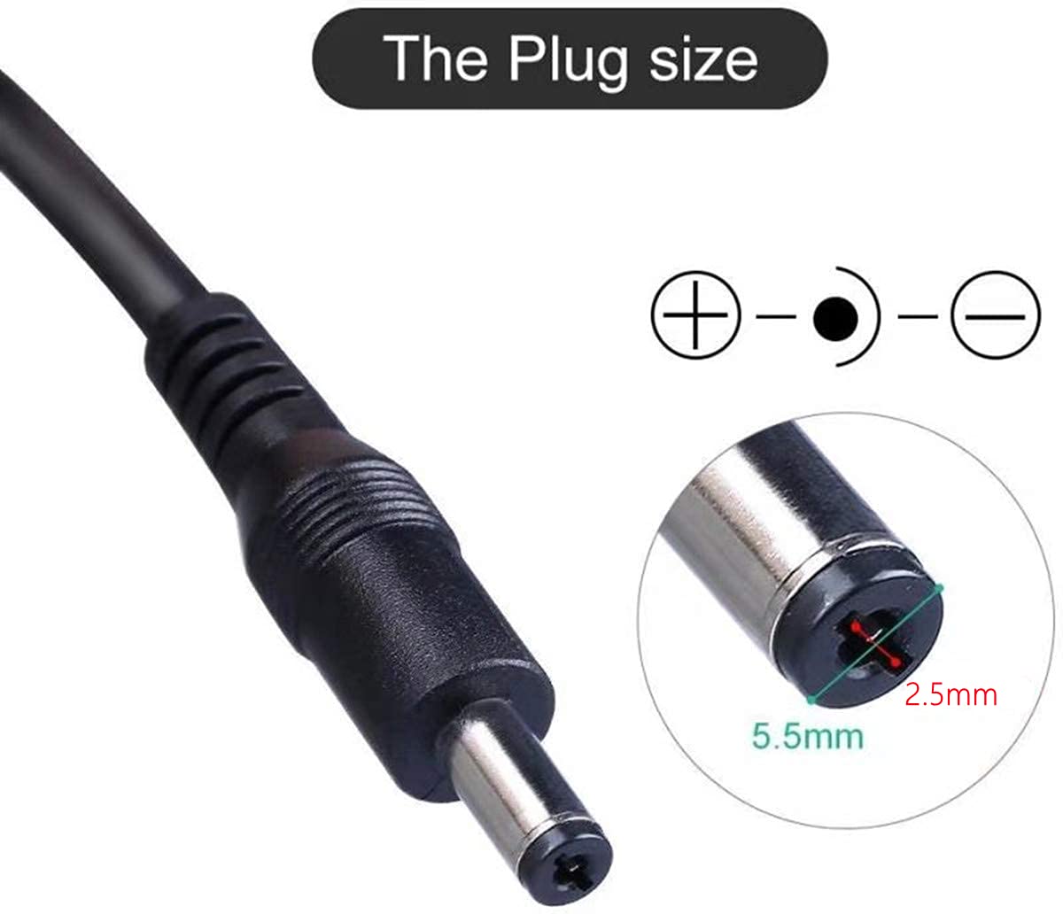48V Battery Charger 54.6V 2A Power Supply Adapter for Lithium Li-ion Batteries - Ebike Charger With DC Plug and Cooling Fan
