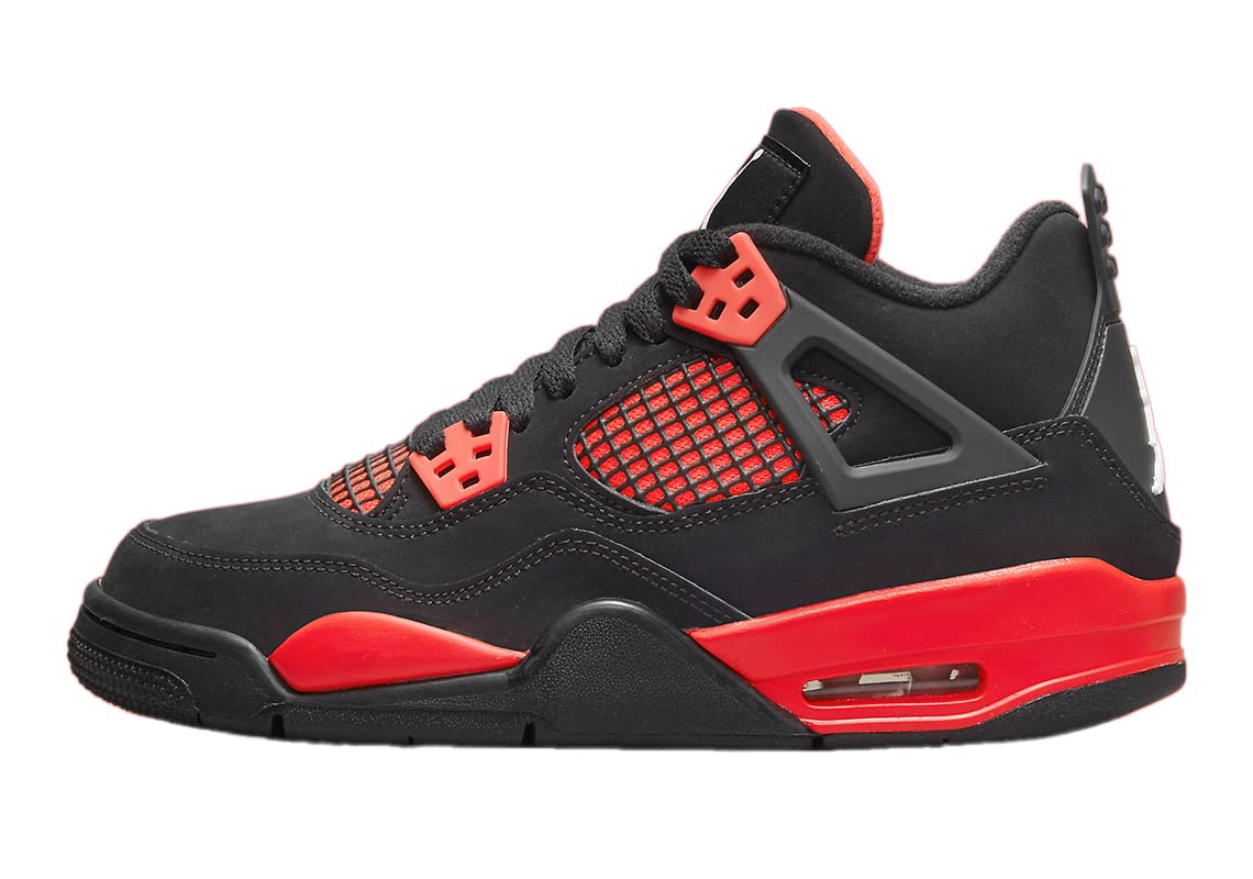 Jordan Youth Air 4 Retro GS 408452 016 Red Thunder - Size 5.5Y