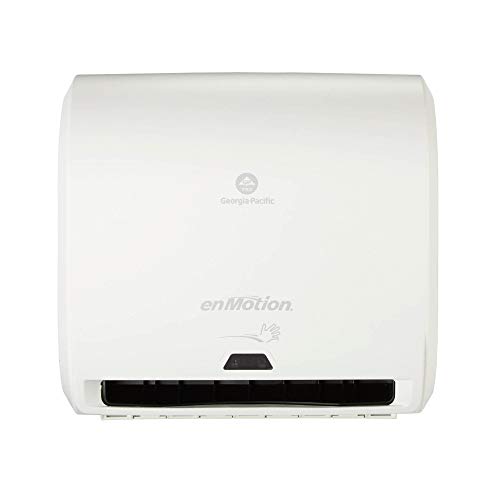 Georgia Pacific 59447A enMotion Impulse 10" 1-Roll Automated Touchless Paper Towel Dispenser, White