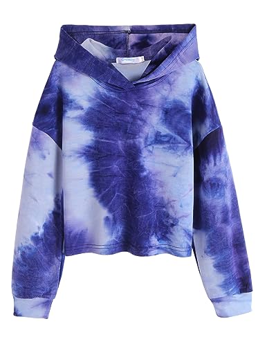 Greatchy Little Girls Tie Dye Set Clothes Outfits Jogger Sweatsuits Tracksuits Sweatshirts Hoodies Pants Sets Size 8-9 Years