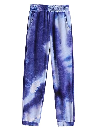 Greatchy Little Girls Tie Dye Set Clothes Outfits Jogger Sweatsuits Tracksuits Sweatshirts Hoodies Pants Sets Size 8-9 Years