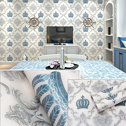 HOYOYO 17.8 x 118 Inches Self-Adhesive Liner Paper, Removable Shelf Liner Wall Sticker Dresser Drawer Peel Stick Kitchen Home Decor, Dark Green Flower Crown