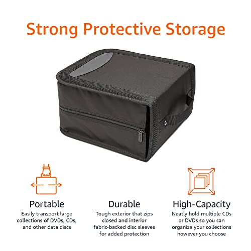 Amazon Basics CD/DVD Binder (400 Capacity)