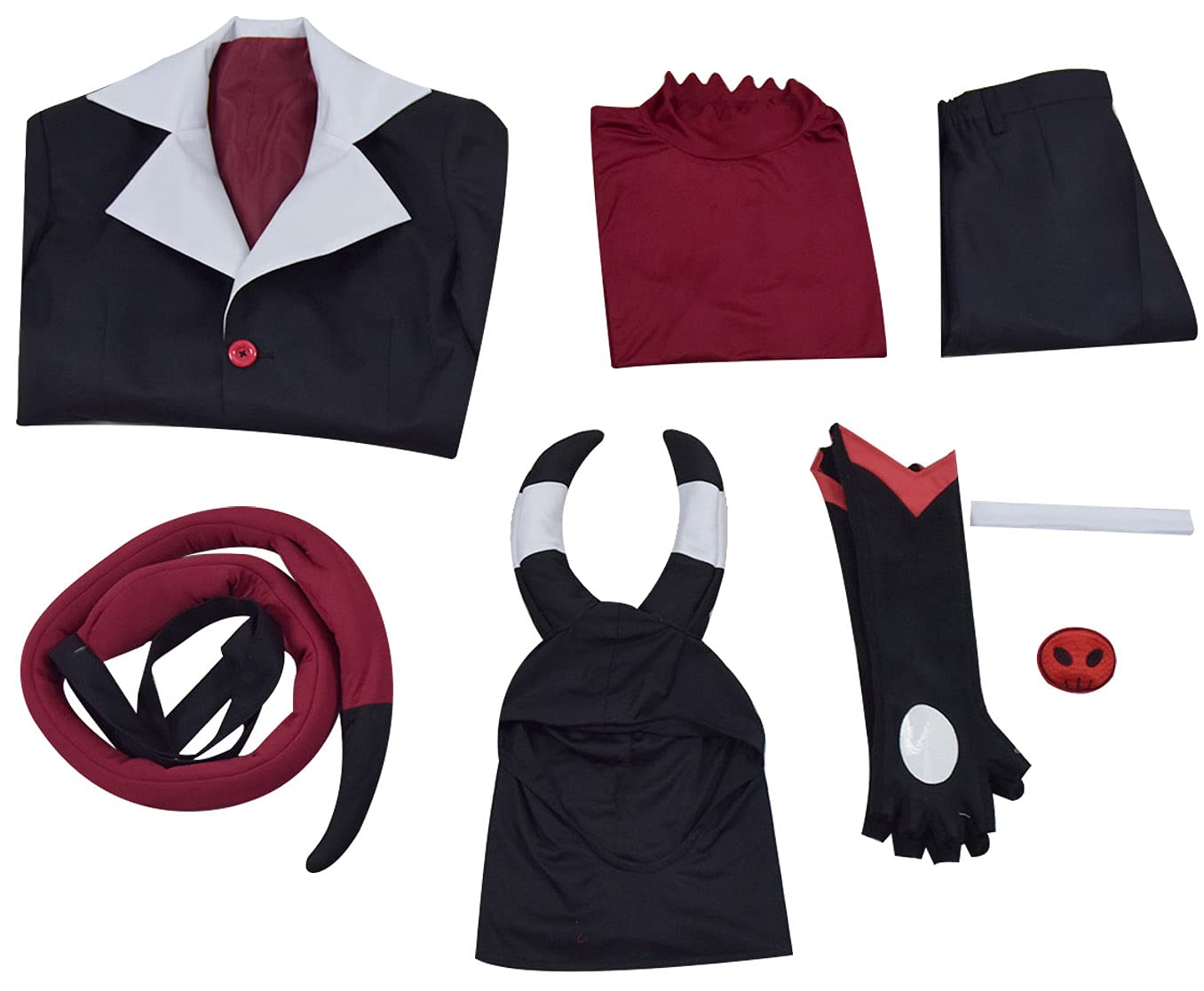 Womens Boss Cosplay Millie Moxxie Costume Halloween Uniform Outfit Full Set Suits (X-Small, Female)