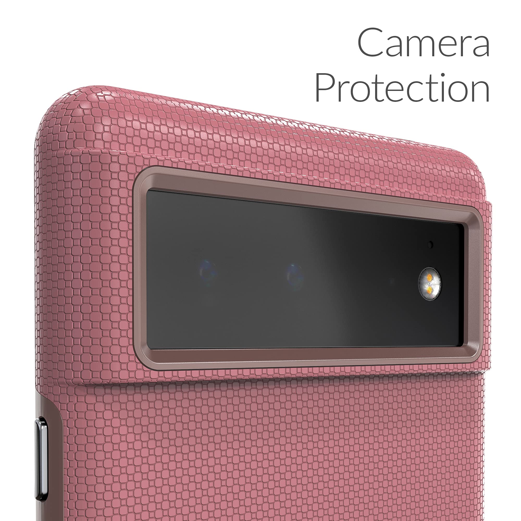Crave Dual Guard for Google Pixel 6, Shockproof Protection Dual Layer Case for Google Pixel 6 - Berry