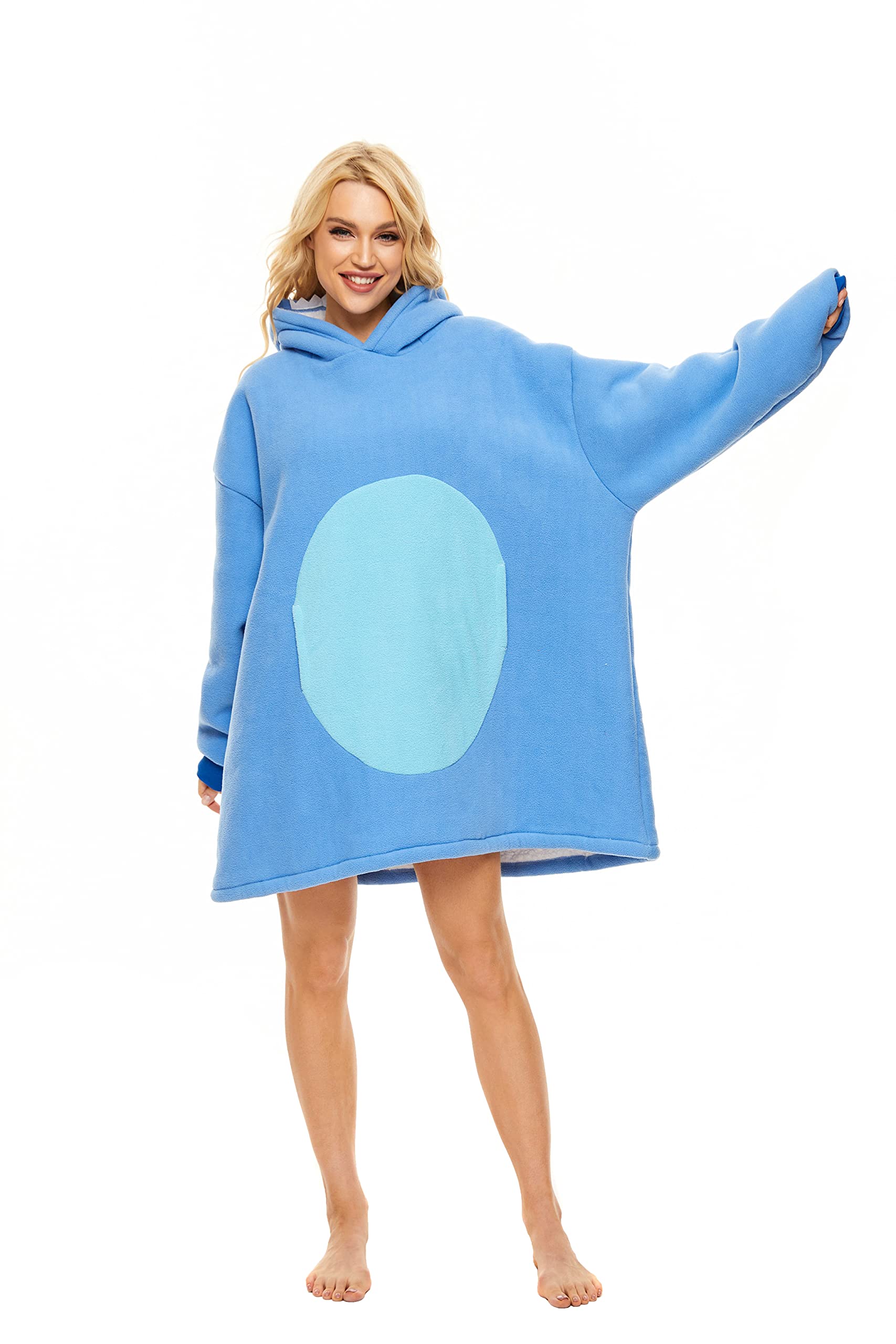 Cute Animals Blanket Onesie Hoodie Soft Warm Comfy Plush Halloween Costumes