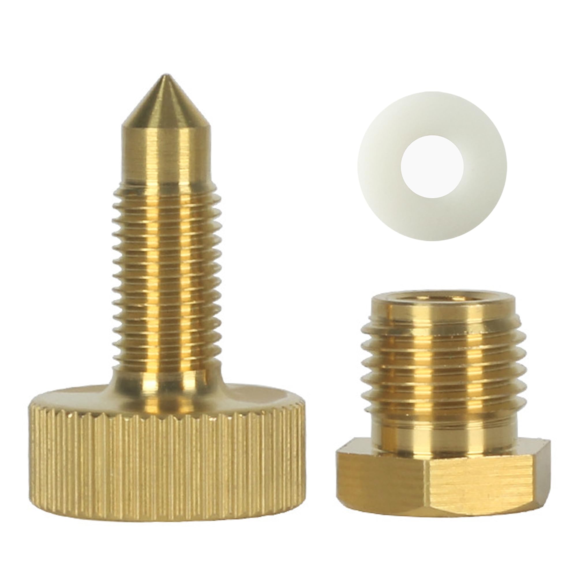 HMKUGO 2PCS PCP Airsoft High Pressure Pump Safety Bleeder Valve M10x1 Air Bleed Valve Adapter 300bar/4500psi