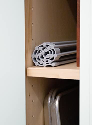 Camco 43519 Roll-Up Dish Drying Rack - Provides Extra Drying Space for Dishes, Pots and Pans - Heat-Resistant Up to 450° F - 17-Inches x 13-Inches