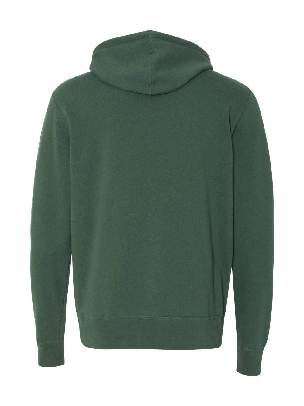 Independent Trading Co. - Lightweight Full-Zip Hooded Sweatshirt - AFX90UNZ - L - Alpine Green