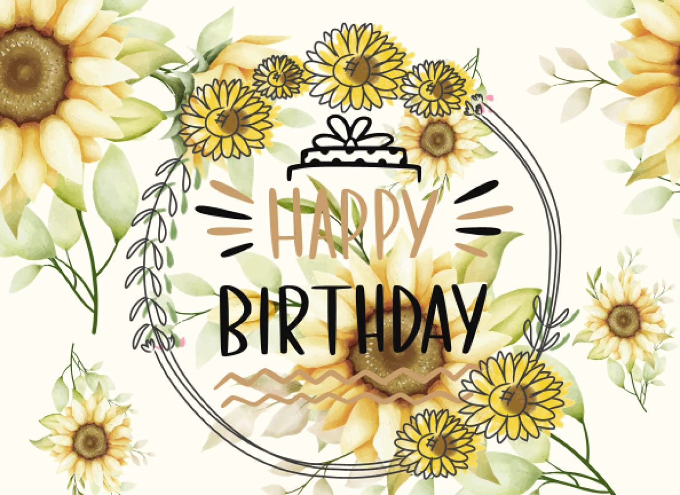 Happy Birthday Guest Book for Celebration: Cover Design Idea Alternative Guest Sign-in Book best geft idea for Wedding Reception Desk