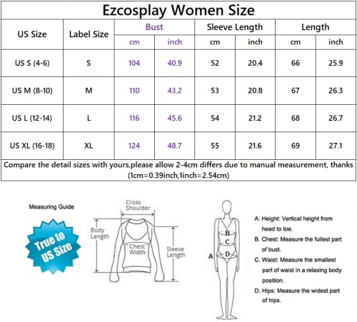 Ezcosplay Women Casual V Neck Hoodies Oversized Sweatshirt Long Sleeve Pullover Tops Gray