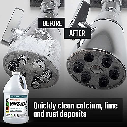 CLR PRO Calcium, Lime and Rust Remover, 1 Gallon Bottle