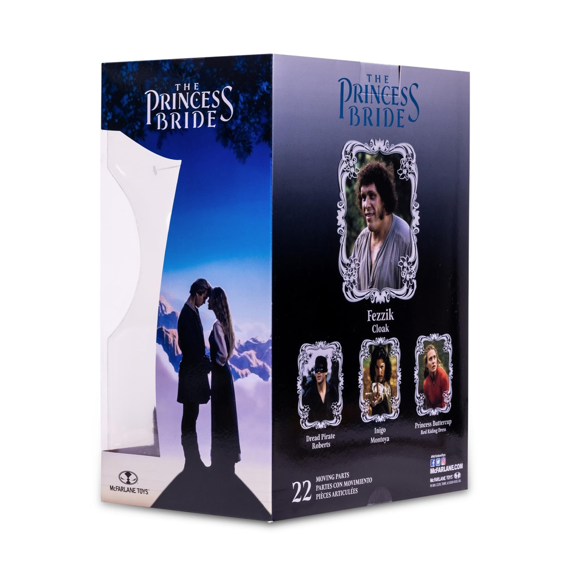 The Princess Bride Fezzik with Cloak Mega Action Figure