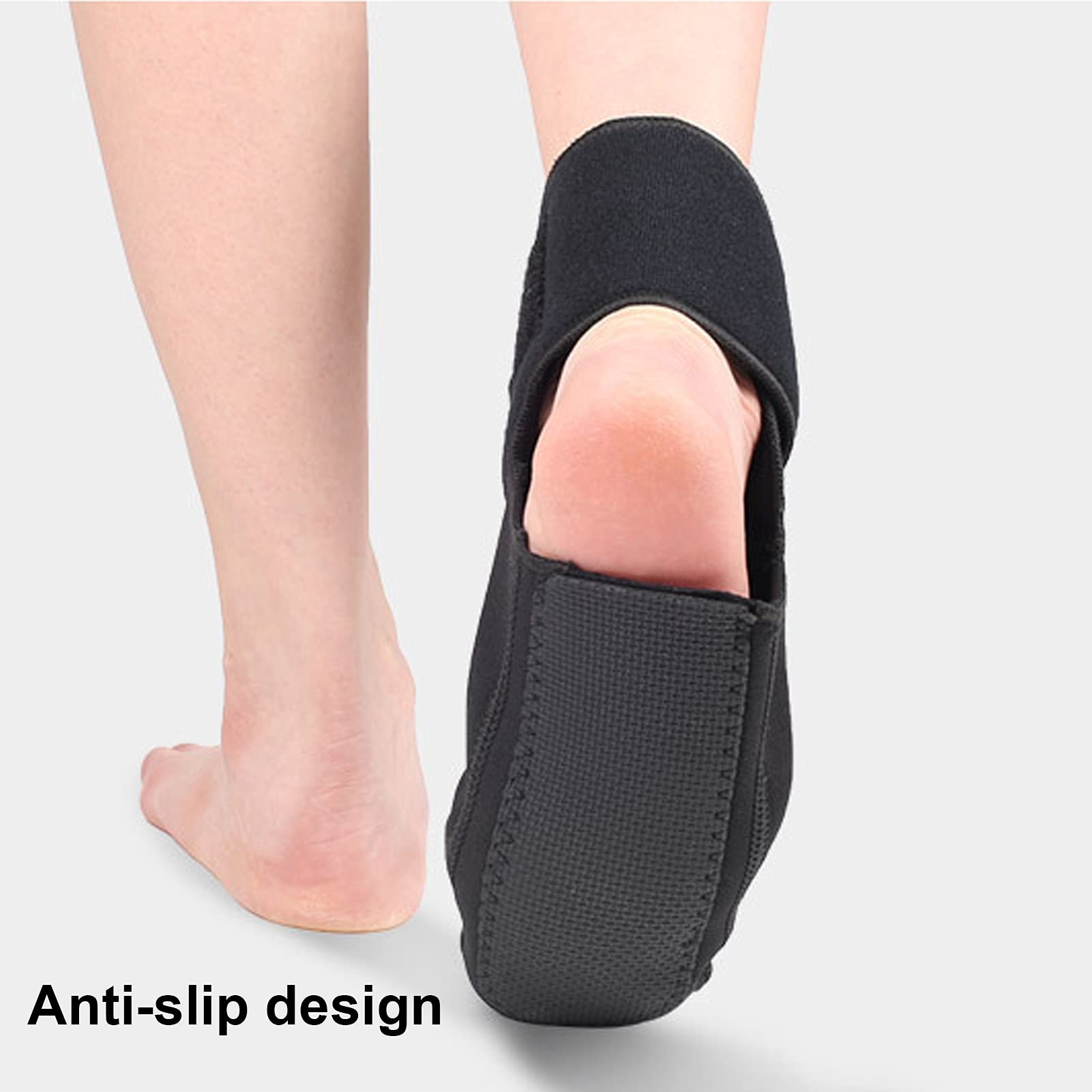 Drop Foot Brace Plantar Fasciitis Night Splint Orthotic Brace Adjustable Ankle Brace for Men and Women(S)