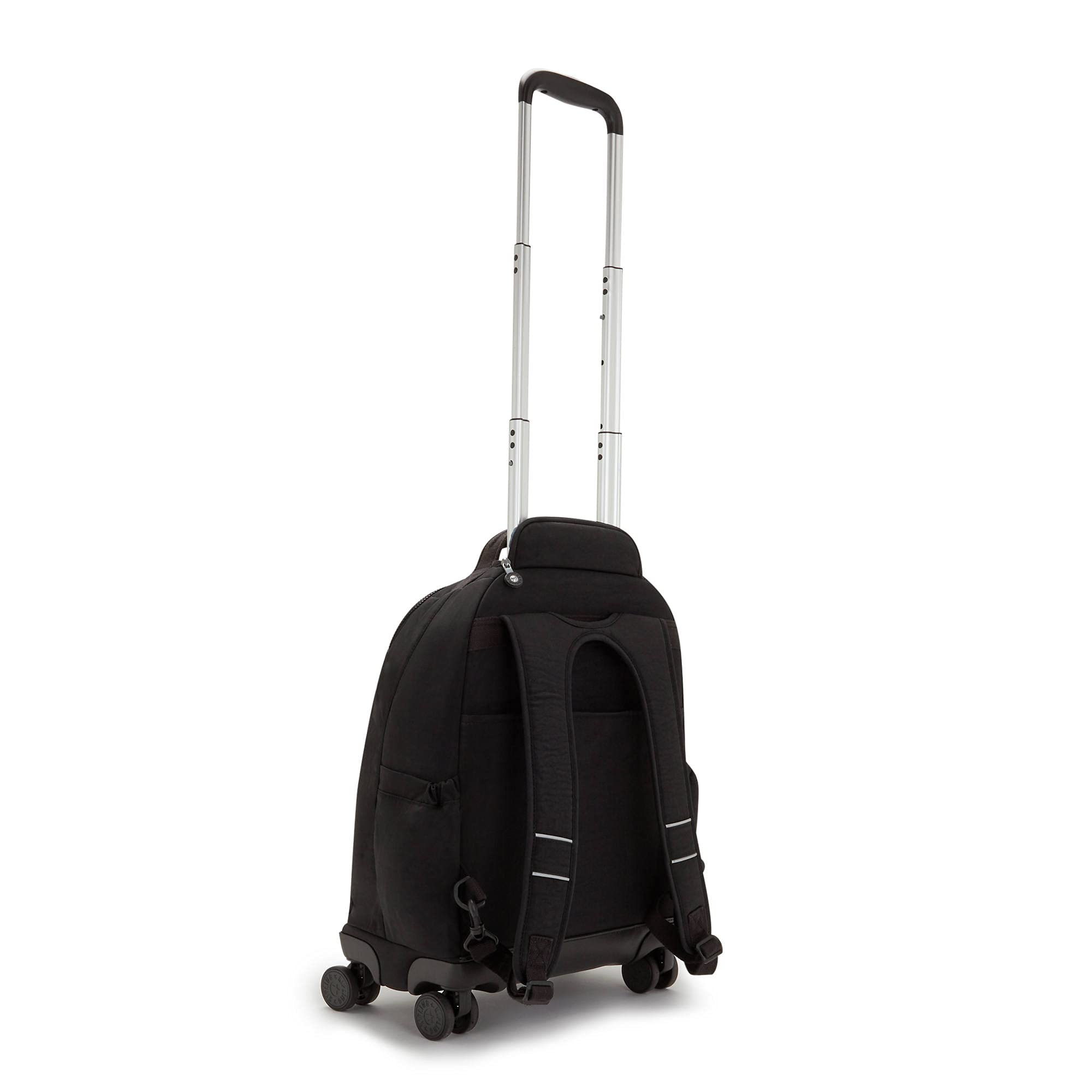 Kipling New Zea 15" Laptop Rolling Backpack True Black