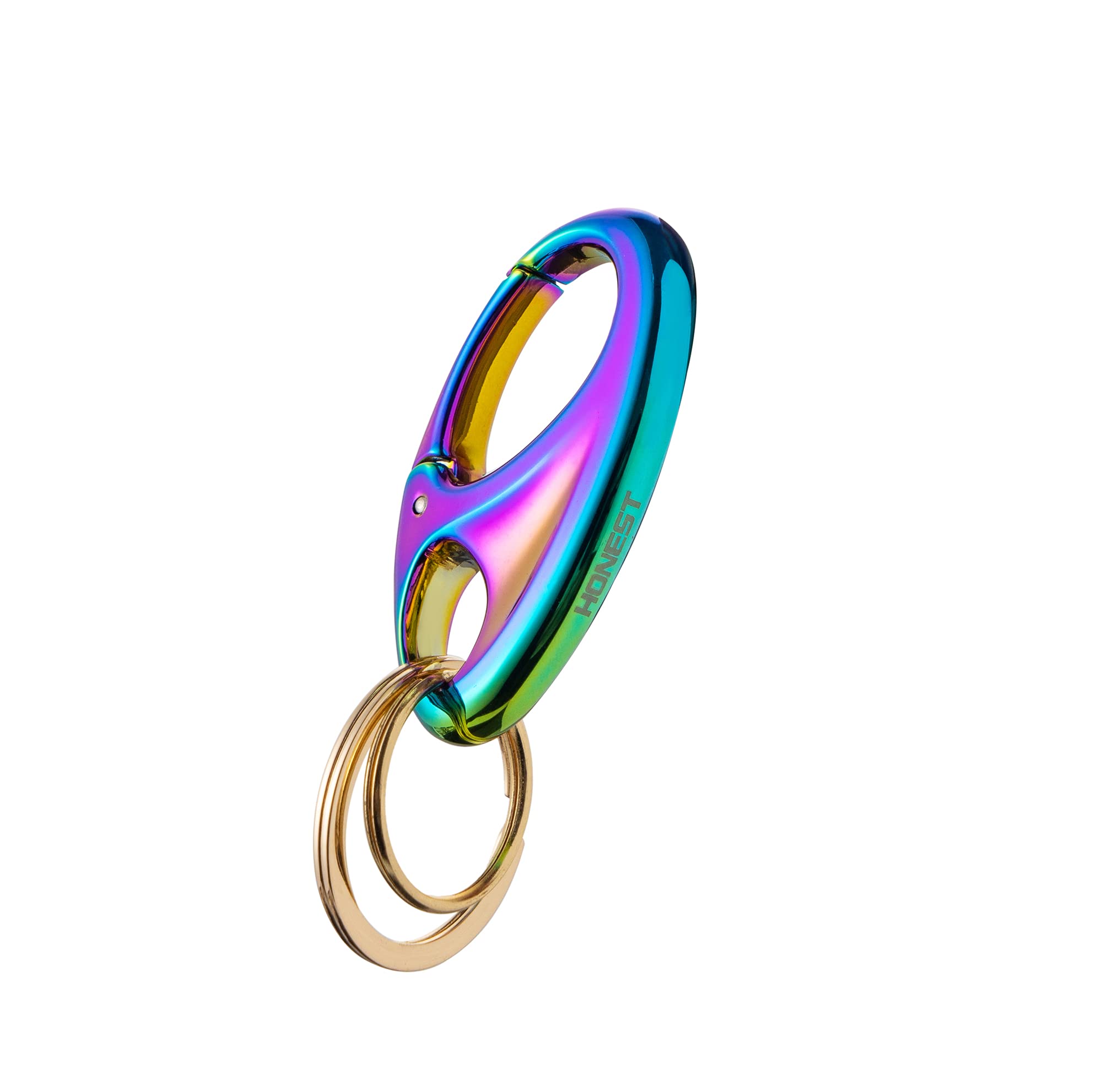 Nutale Key Ring Clip, Car Keychain Clip, Key Chain Ring for Men and Women (Colorful)