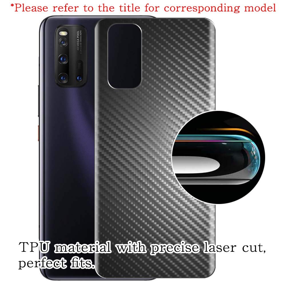 Puccy 2 Pack Back Screen Protector Film, compatible with Emporia Smart 5 Guard Cover ( Not Tempered Glass/Not Front Screen Protectors/Not Case )- Black