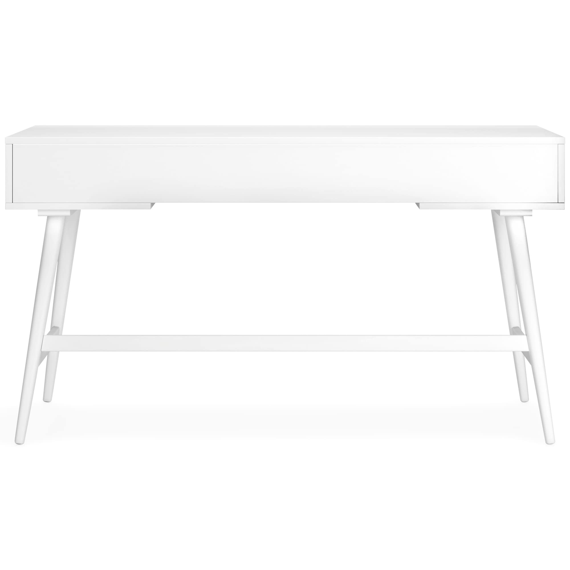 Signature Design by Ashley Thadamere Contemporary 54" Home Office Desk with 3 Drawers, White