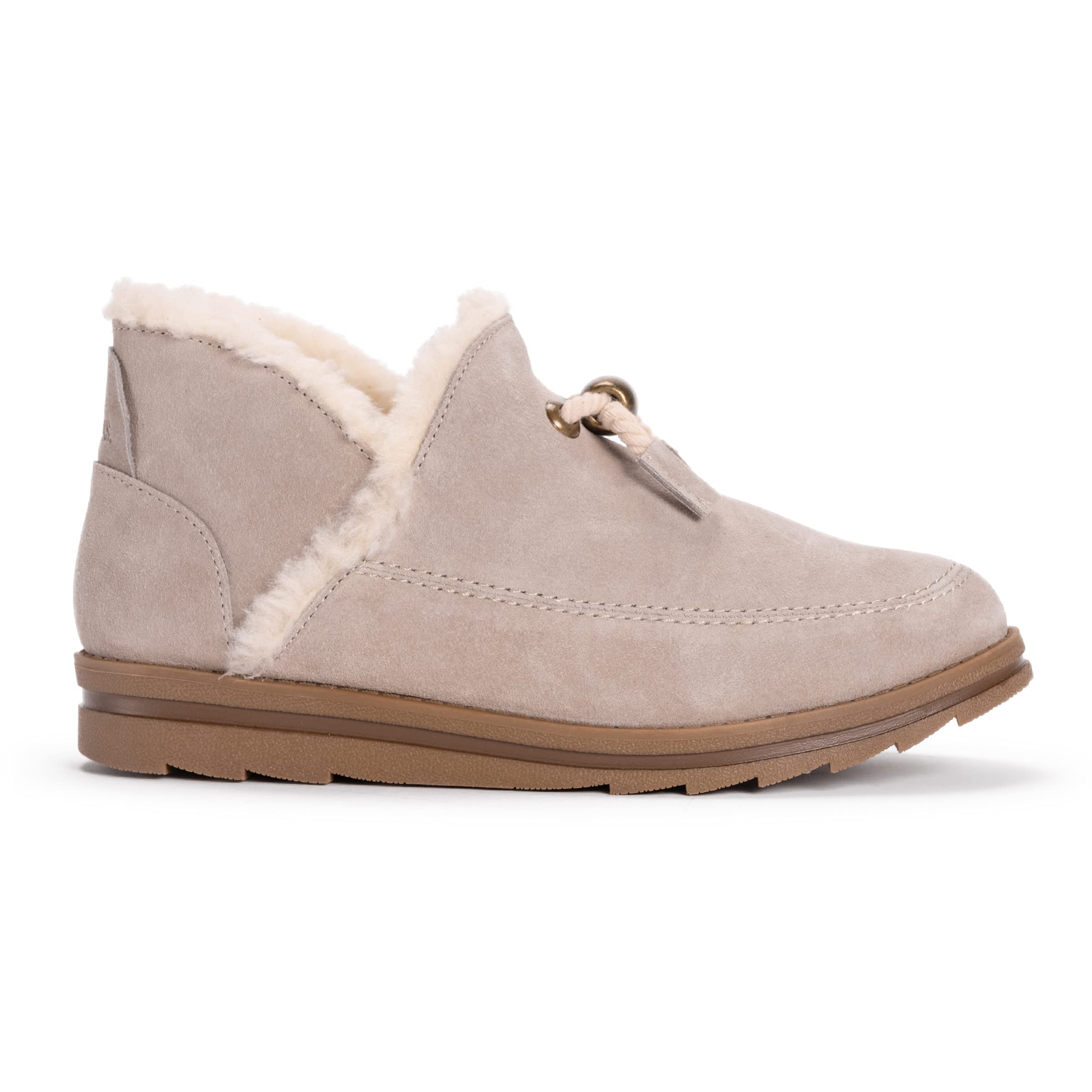 MUK LUKS womens Muk Luks® Women's Ziggy Sunset Blvd. Booties Fashion Boot, Stone, 10 US