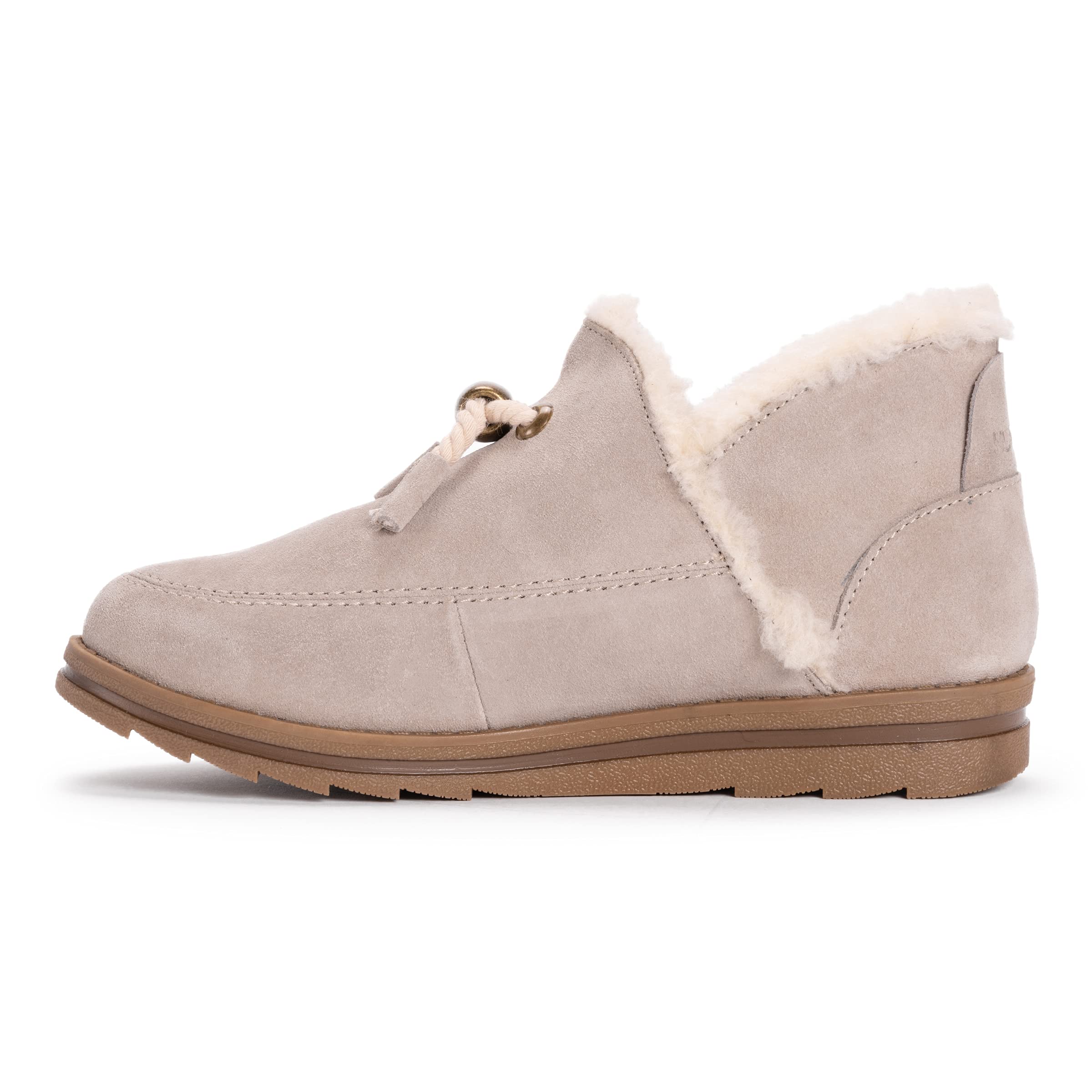 MUK LUKS womens Muk Luks® Women's Ziggy Sunset Blvd. Booties Fashion Boot, Stone, 10 US