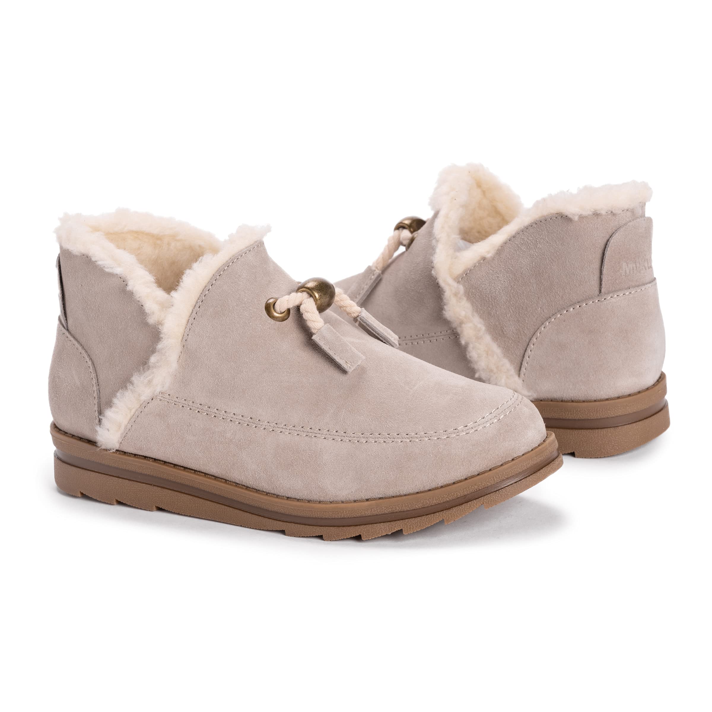 MUK LUKS womens Muk Luks® Women's Ziggy Sunset Blvd. Booties Fashion Boot, Stone, 10 US
