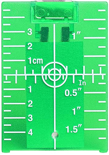 Reflective Target Canada Magnetic Laser Target Plate (Target Plate With Stand for Green Laser), 4inch x 3inch