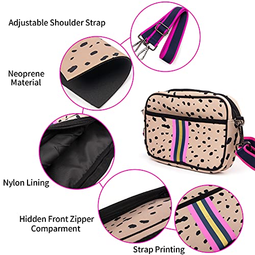 IBEE Crossbody Bags For Women,Neoprene Bag,Messenger Bag