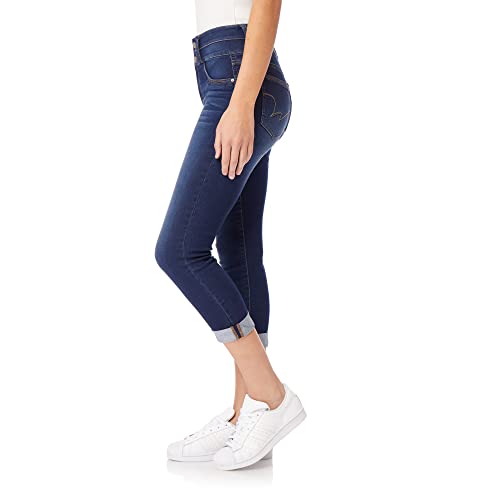 WallFlower Women's Sassy Crop High-Rise Insta Soft Juniors (Standard and Plus), Riverton, 15