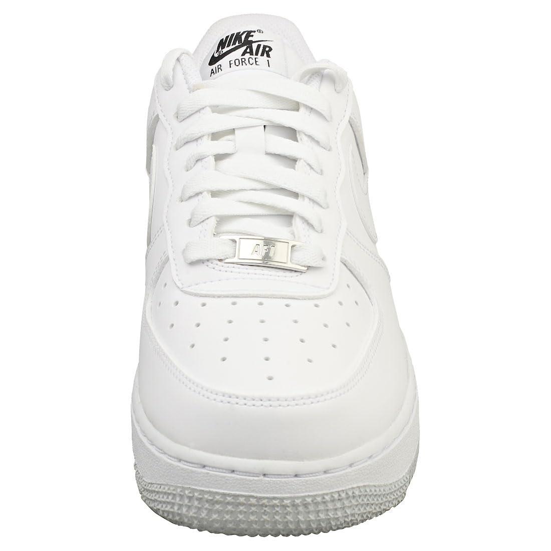 Nike Women's Low-Top Sneakers, White Black Metallic Silver, 7