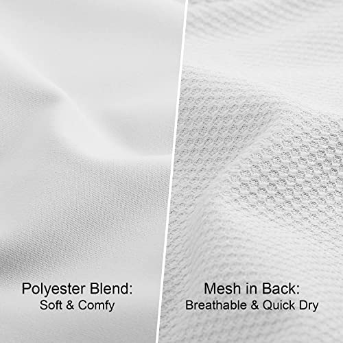 baleaf Women's Long Sleeve Crop Top Workout Athletic Shirt Running Top Slim Fit White S